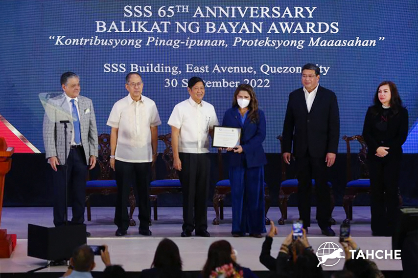 Tahche is awarded SSS Balikat ng Bayan Top Employer - tahche.ph