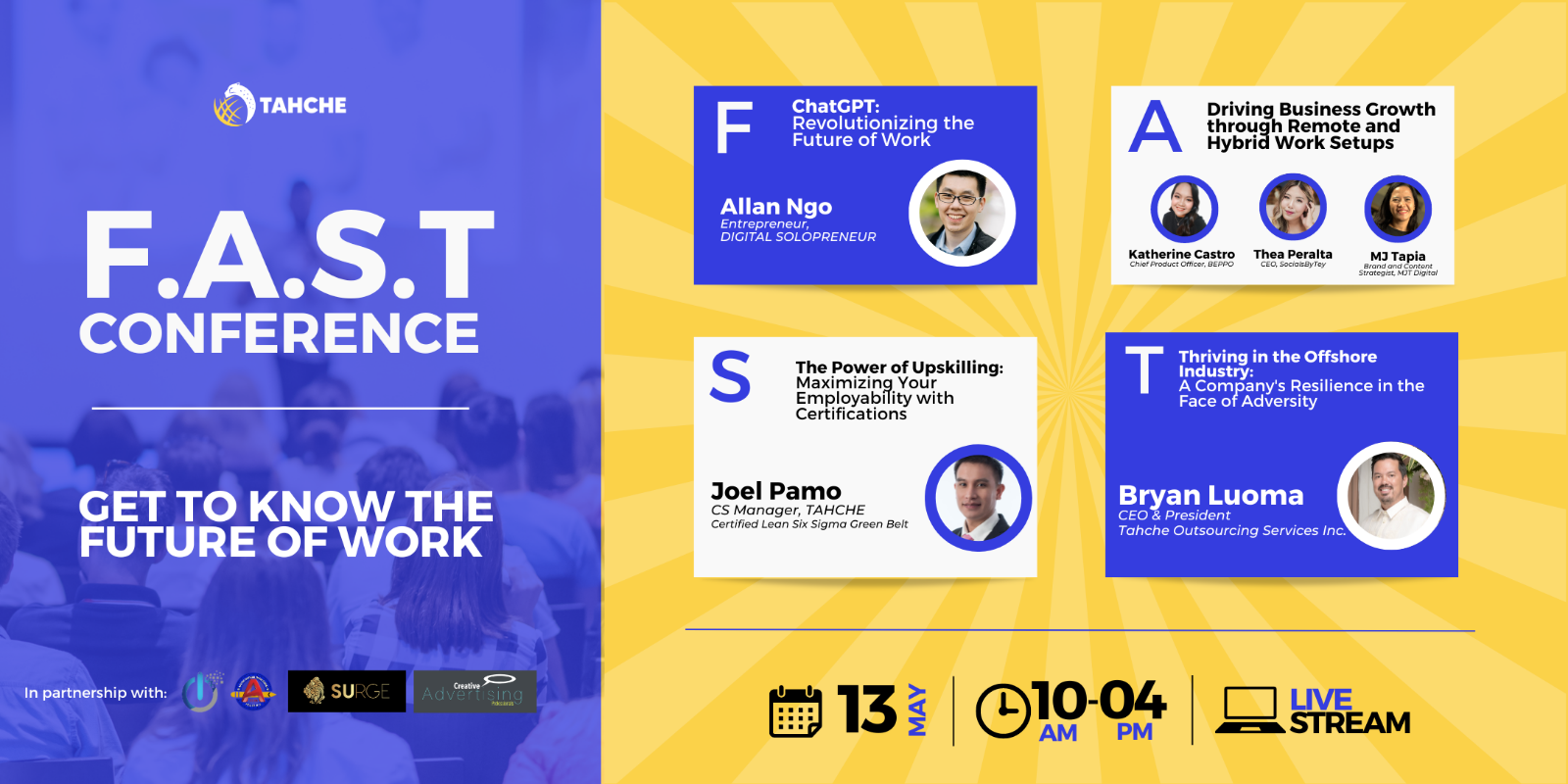 F.A.S.T. Conference 2023: Expert Insights on the Future of Work - tahche.ph