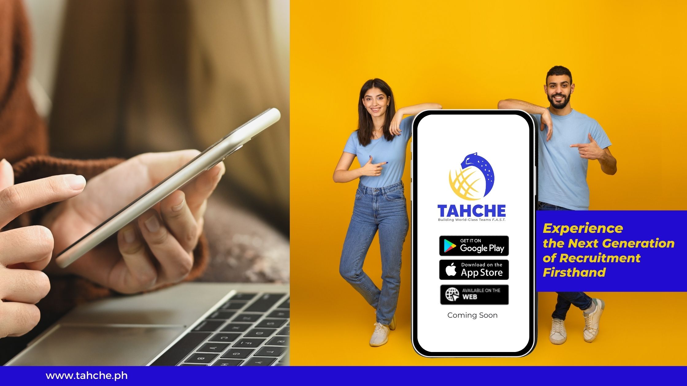 The Recruitment Revolution Begins: TAHCHE Now Available to Filipino Job ...