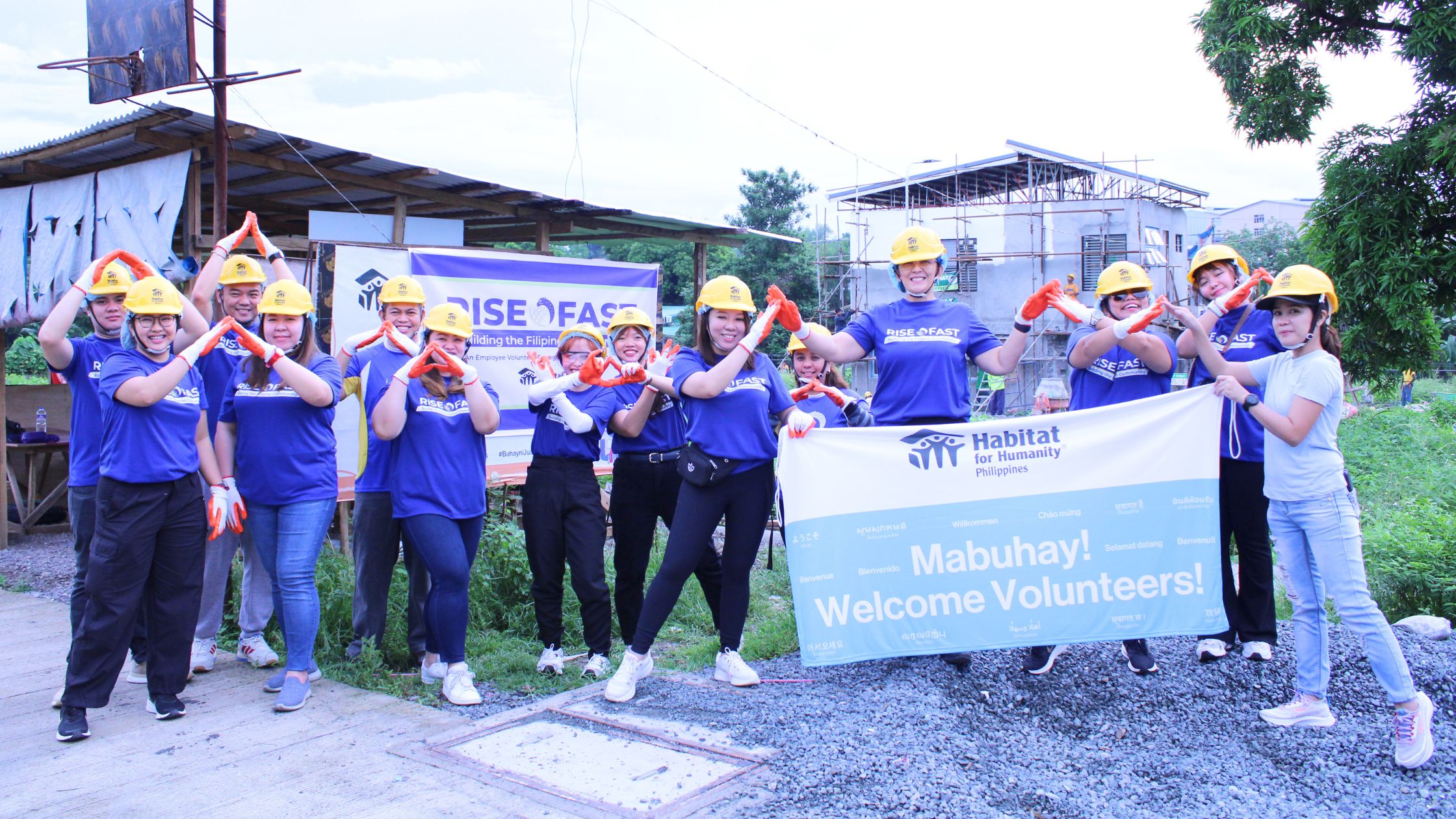 Tahche Employees Volunteer with Habitat for Humanity Philippines in ...